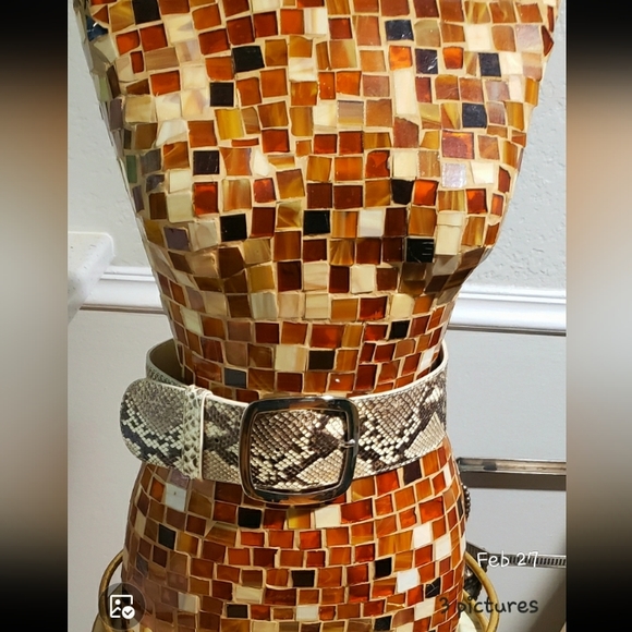Berge | Accessories | Berge Womans Waist Sinching Beltsize 85085 Made ...